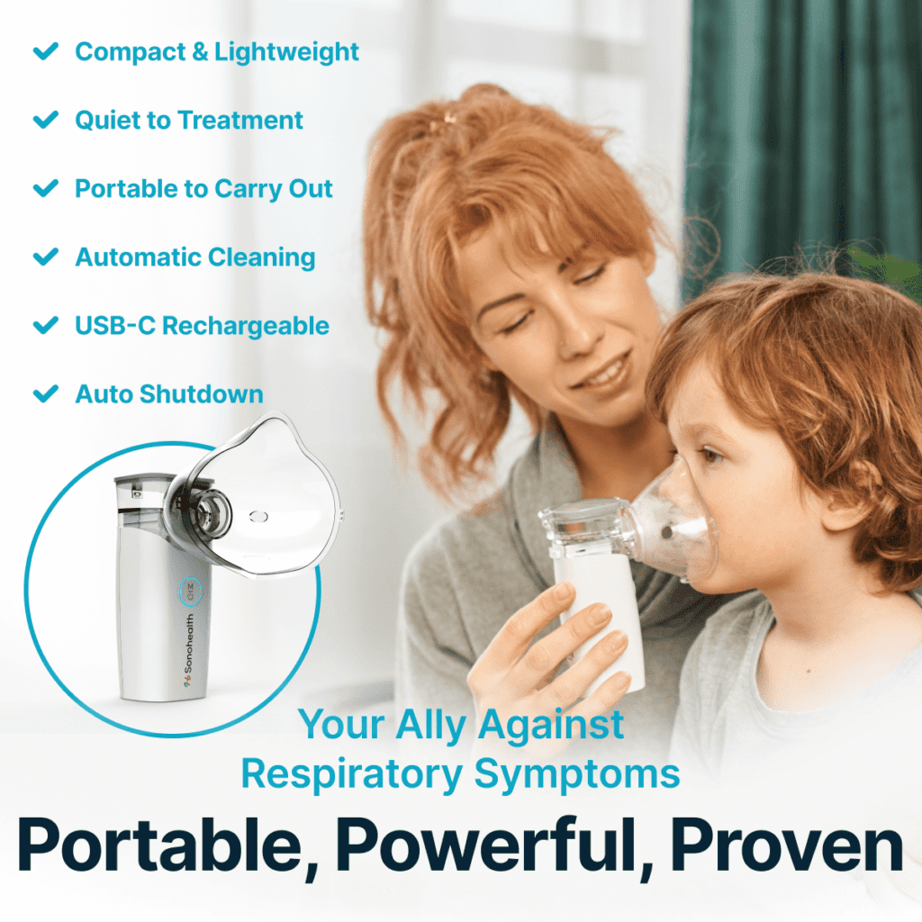 Advanced Mesh Nebulizer: Portable, Silent, and Efficient